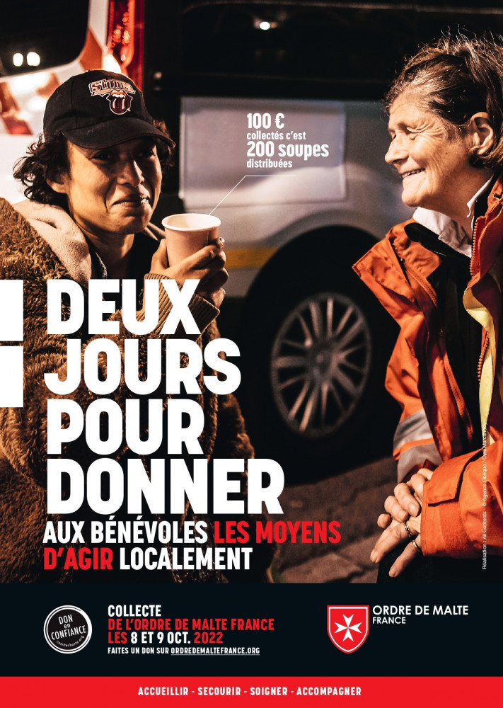 « Deux jours pour donner » : la nouvelle campagne de l’Ordre de Malte ...