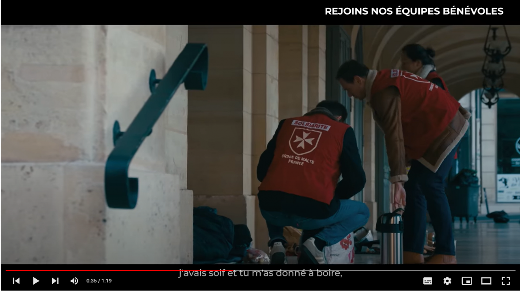 Aider les démunis - Ordre de Malte France