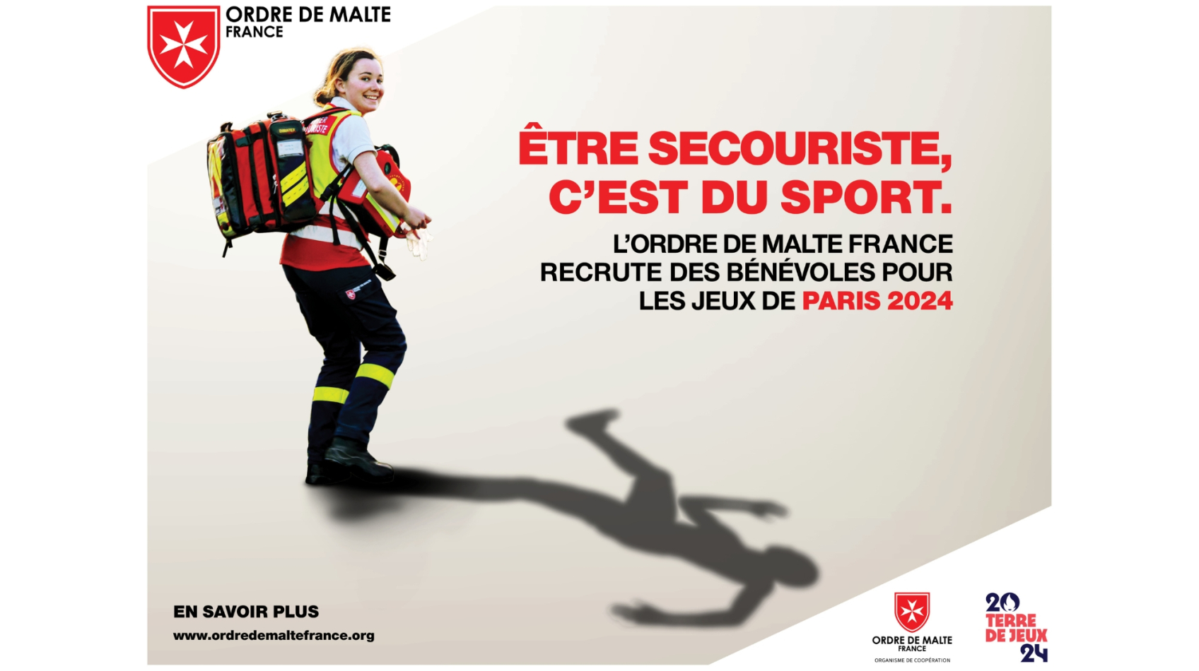 Être secouriste, c'est du sport ! - Ordre de Malte France