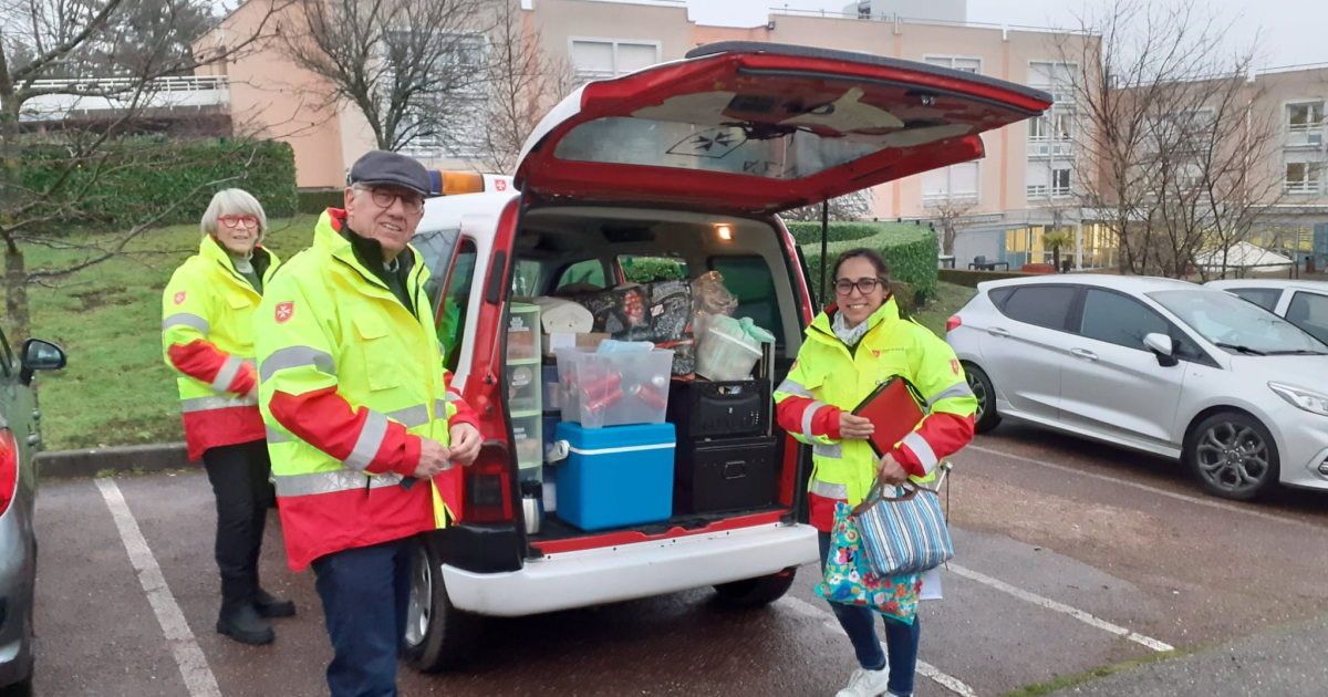 Première saison pour la maraude Soli’Malte de Saint-Etienne - Ordre de ...